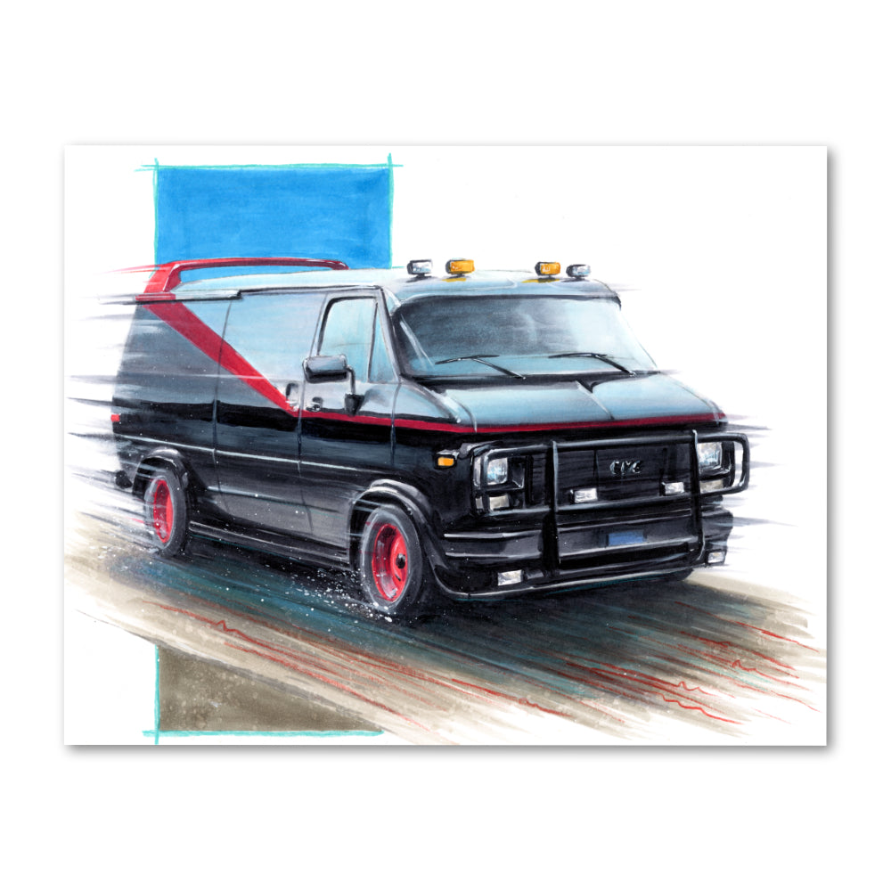 A-Team Wall Art – Billy Tackett