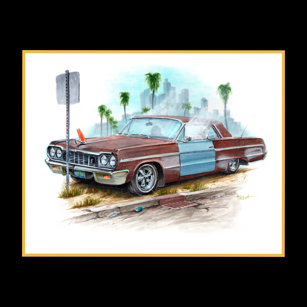 Cheech & Chong's Love Machine Original Painting – Billy Tackett